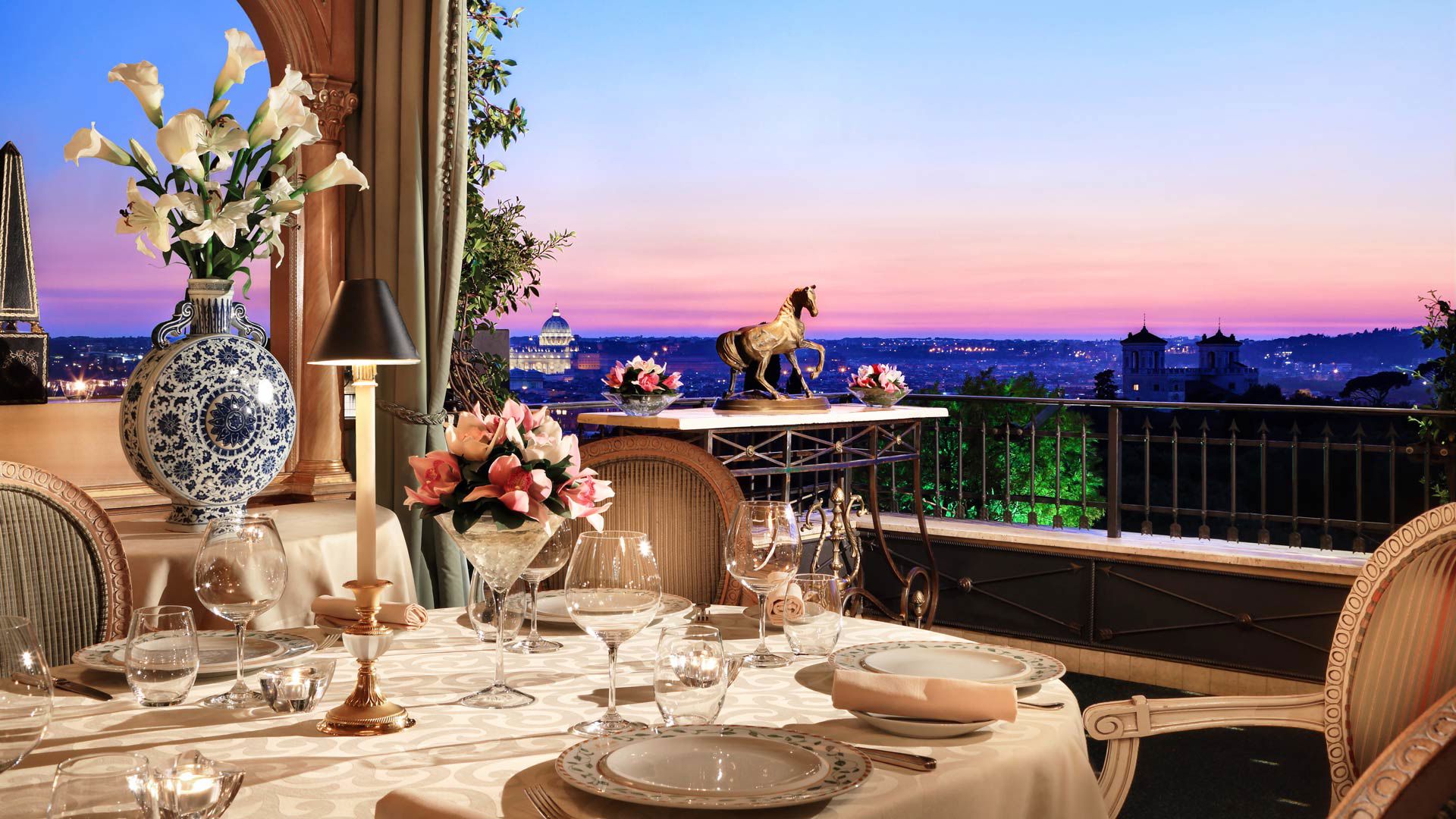 Book a table at Mirabelle Restaurant in Rome