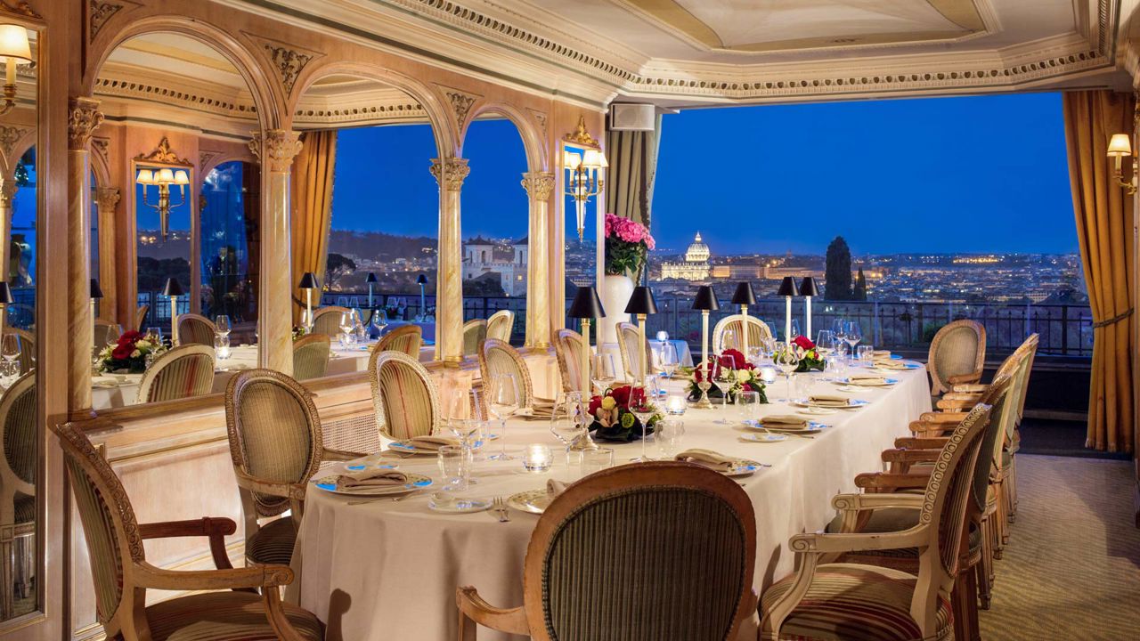 Book a table at Mirabelle Restaurant in Rome