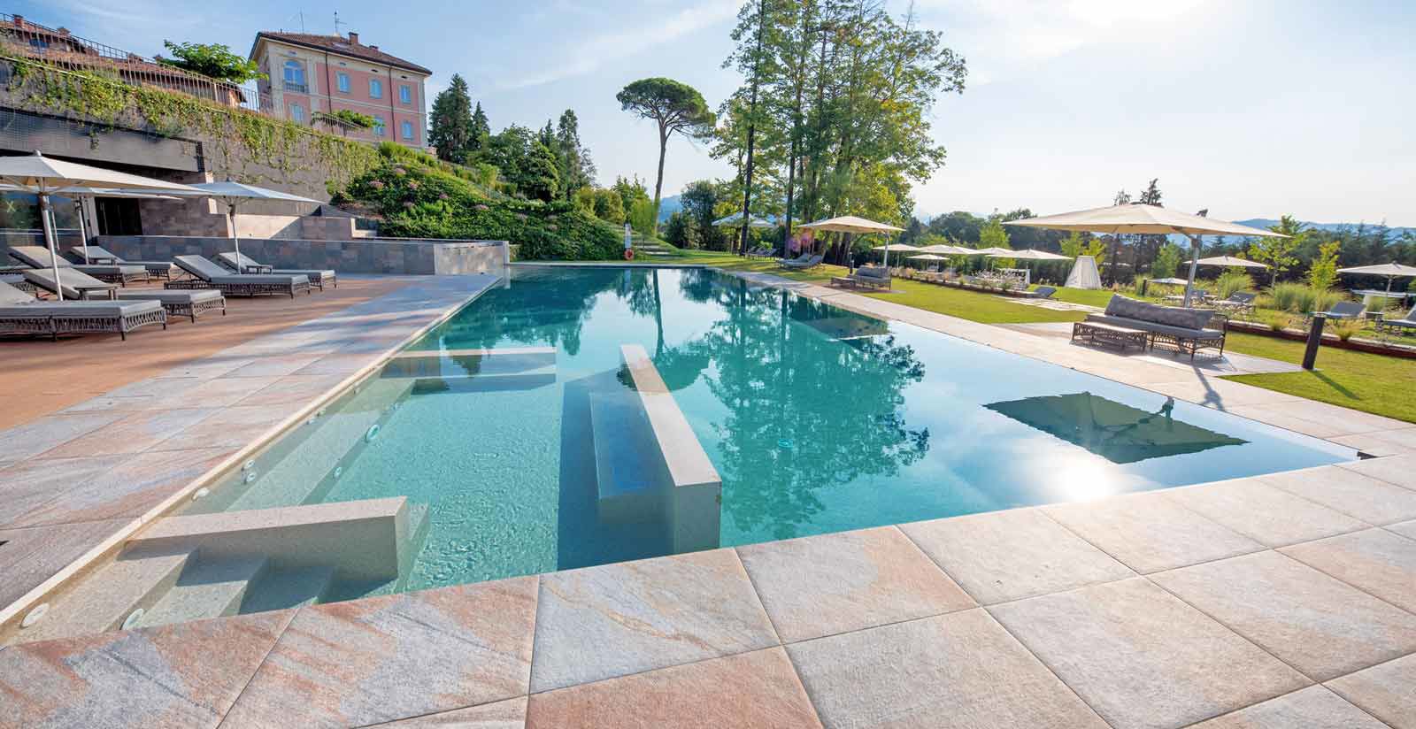 Choose Relais & Spa Castello di Casiglio, with pool on Lake Como