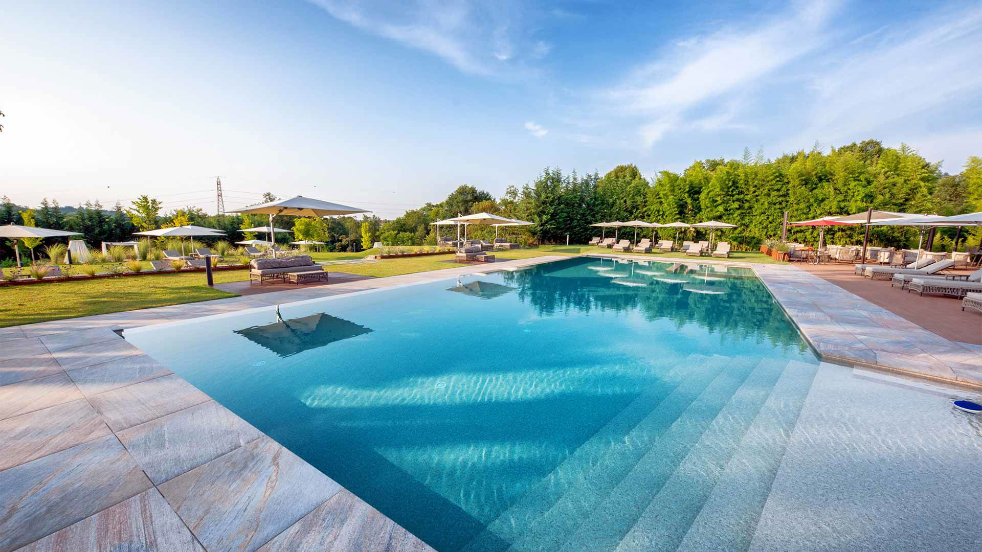 Choose Relais & Spa Castello di Casiglio, with pool on Lake Como