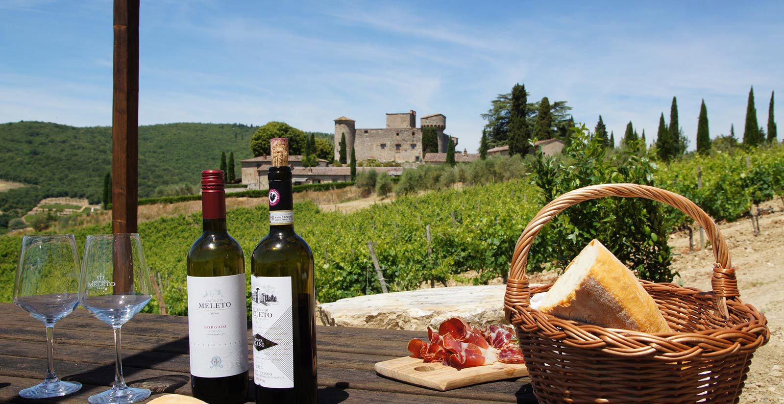 Castle visit and wine tasing in Gaiole in Chianti | Meleto Experience
