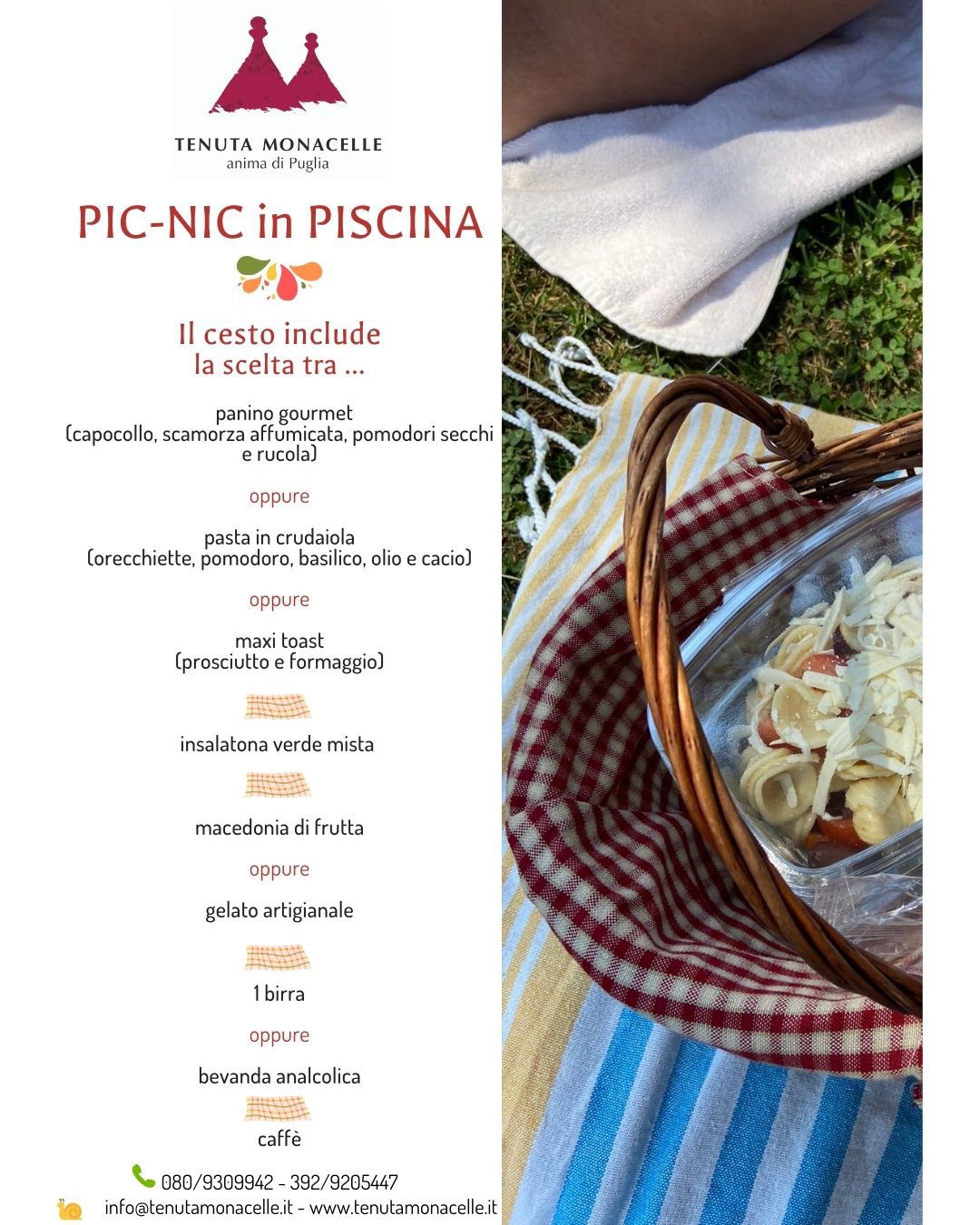 Discover the experiences of Tenuta Monacelle in Puglia