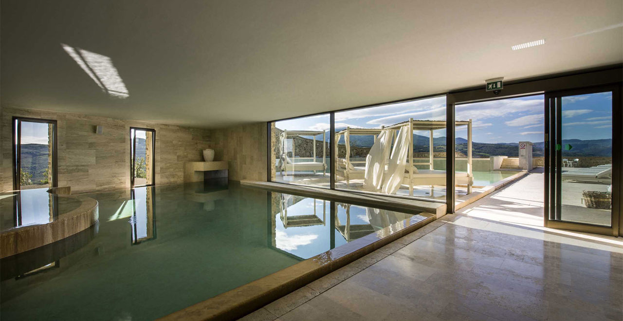Castello di Velona Resort with SPA in Val d'Orcia for a Wellness Stay
