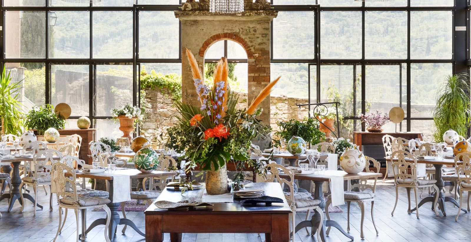 Relais Il Falconiere, discover the hotel's restaurant services