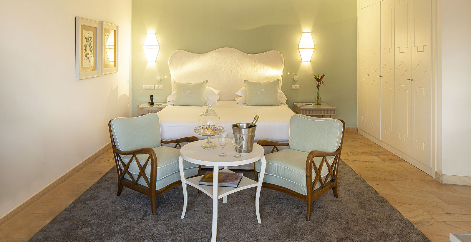 Discover the Master Room at Botania Relais & Spa in Ischia