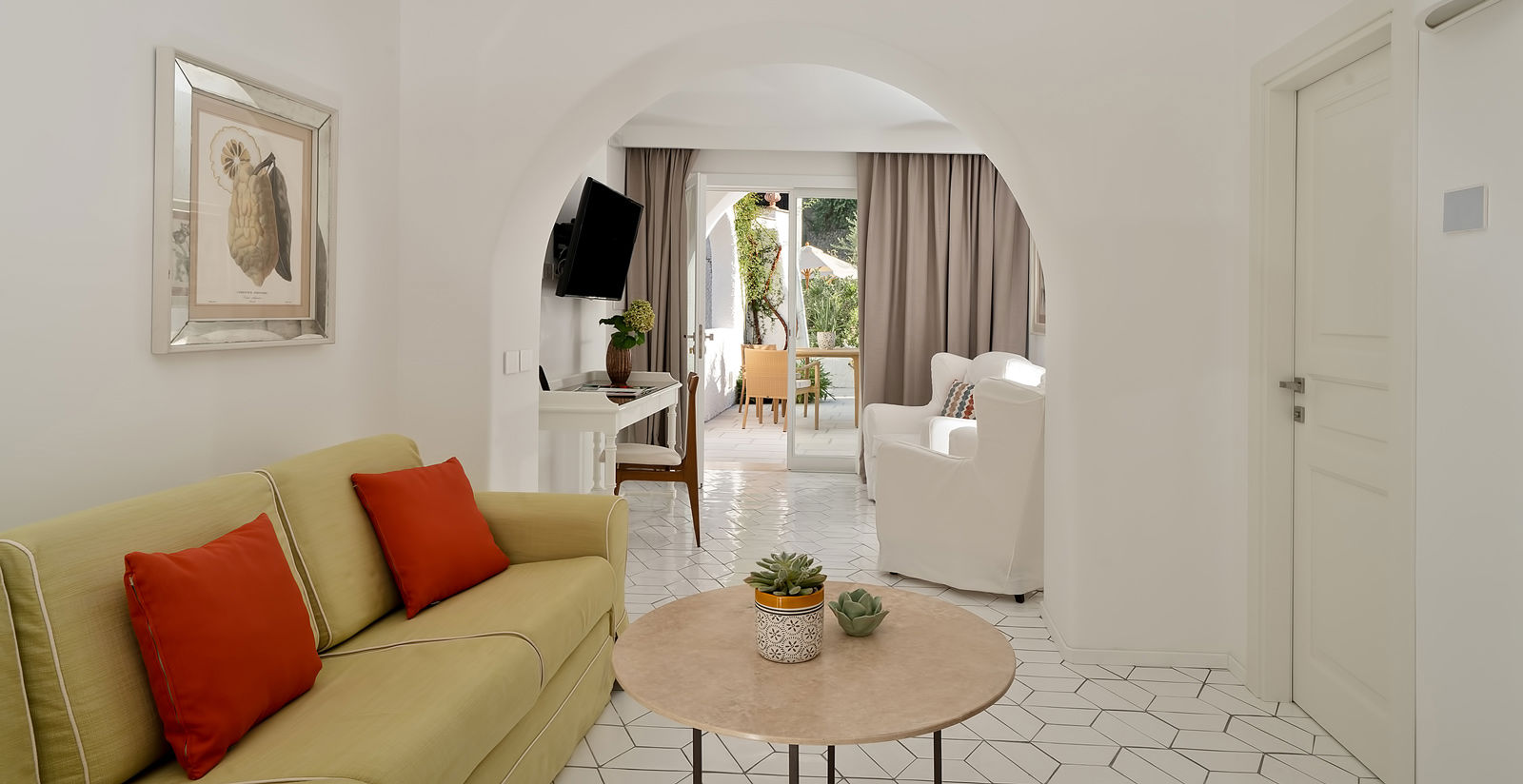 Choose the Suite at Botania Relais & Spa in Ischia