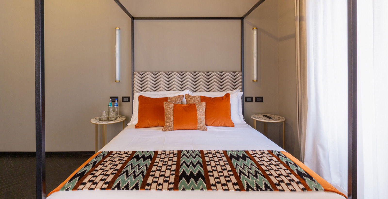 Discover the luxury rooms of The Couper Colonna in central Rome