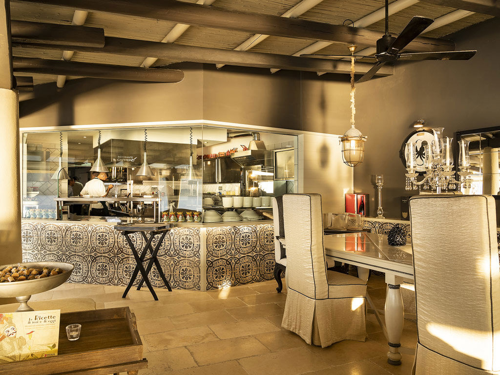 Il Cappero restaurant at Therasia Resort Sea & Spa, Vulcano