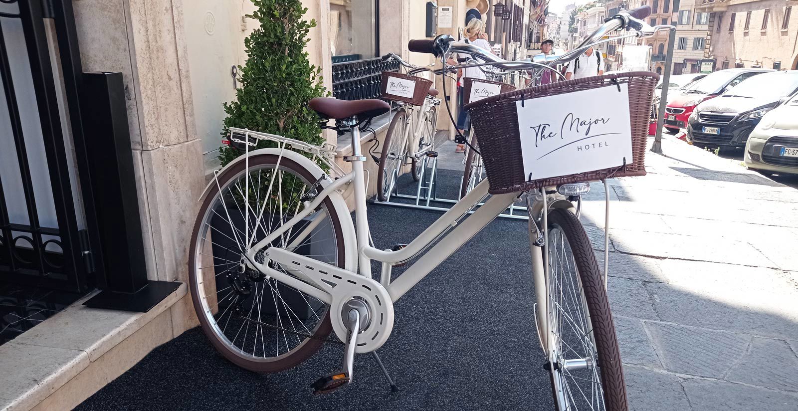 Discover the bike rental of The Major hotel in Rome