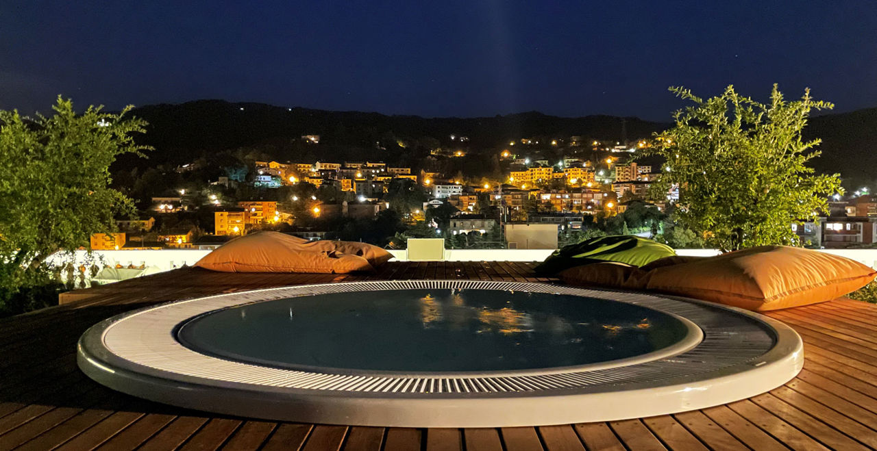 Discover the Helvetia Hotel & Thermal SPA Solarium Terrace