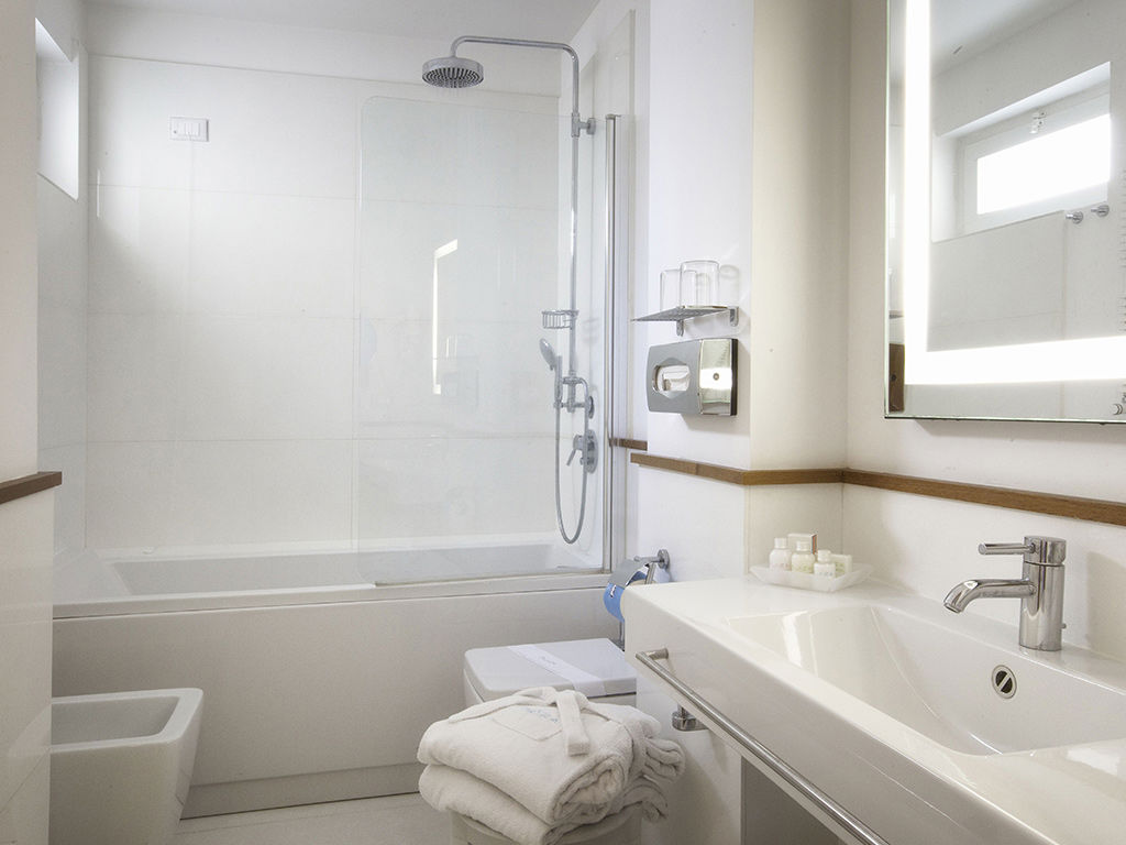 Check out the Comfort room at Hotel Plaza in Sorrento