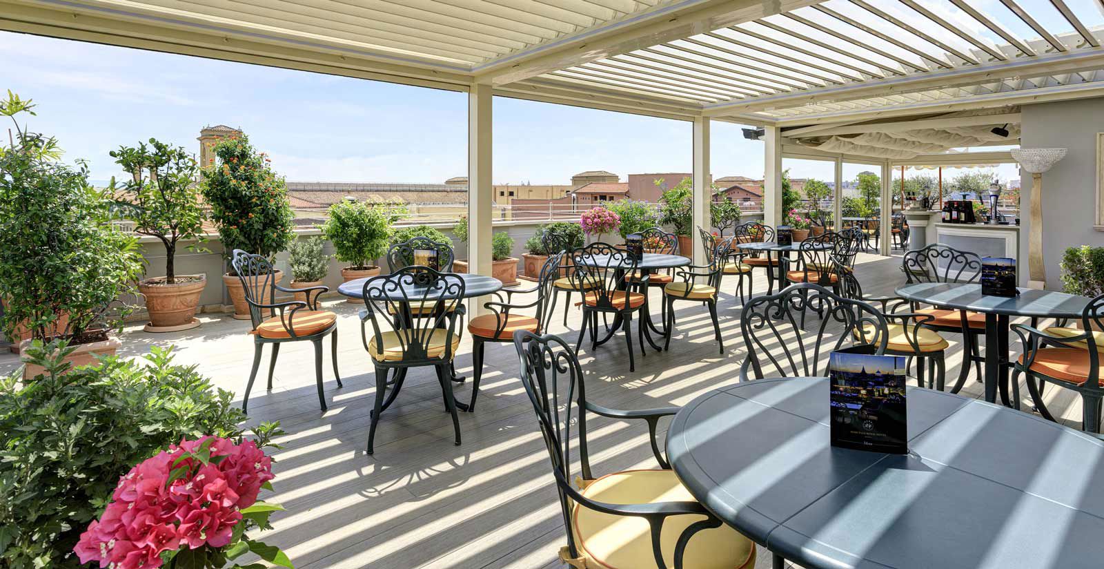 Discover Marcella Royal Hotel, with roof top garden in Rome