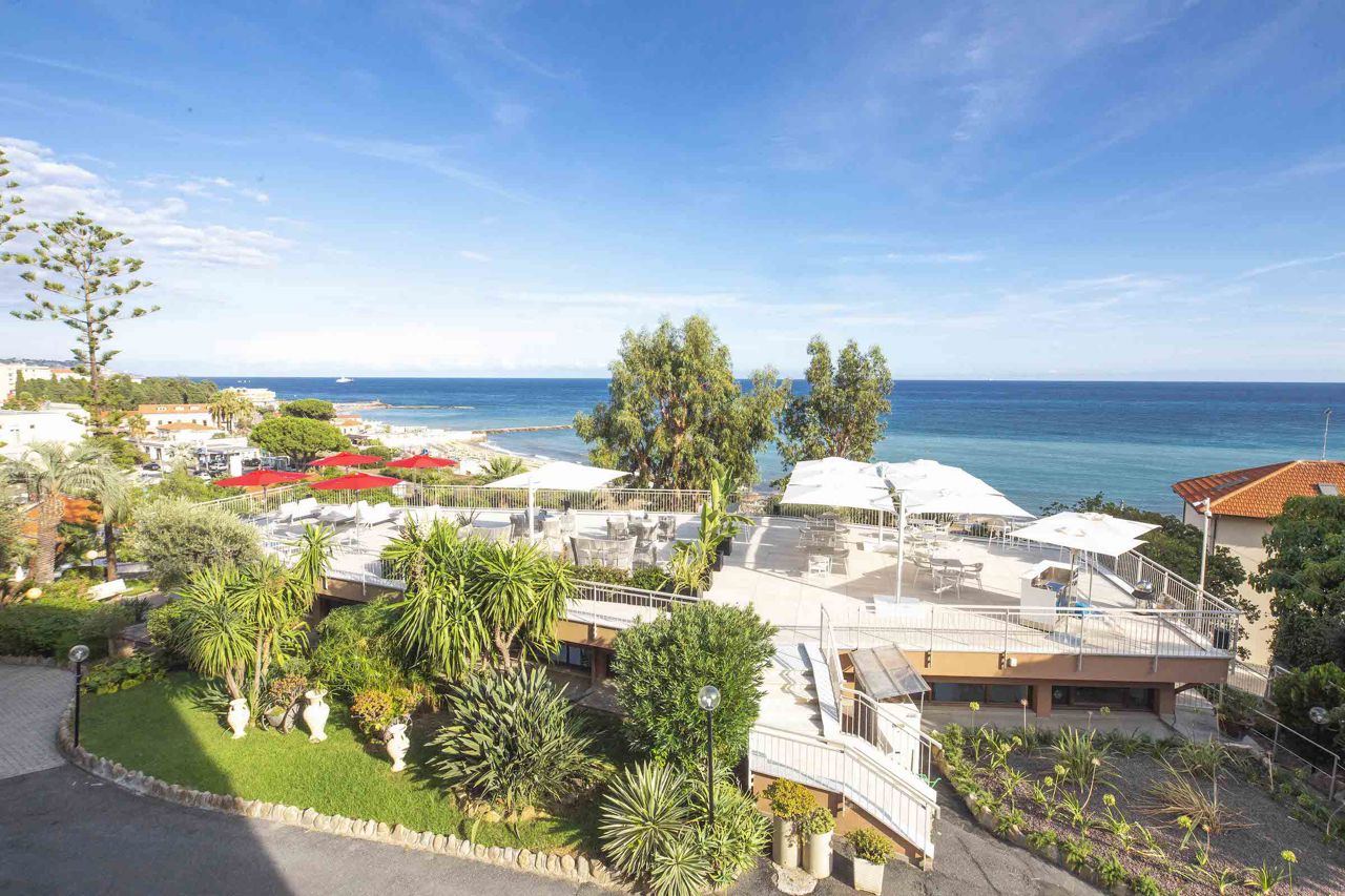 Superior Avec Balcon Avec Vue Sur La Mer Hotel Villa Levi à Sanremo