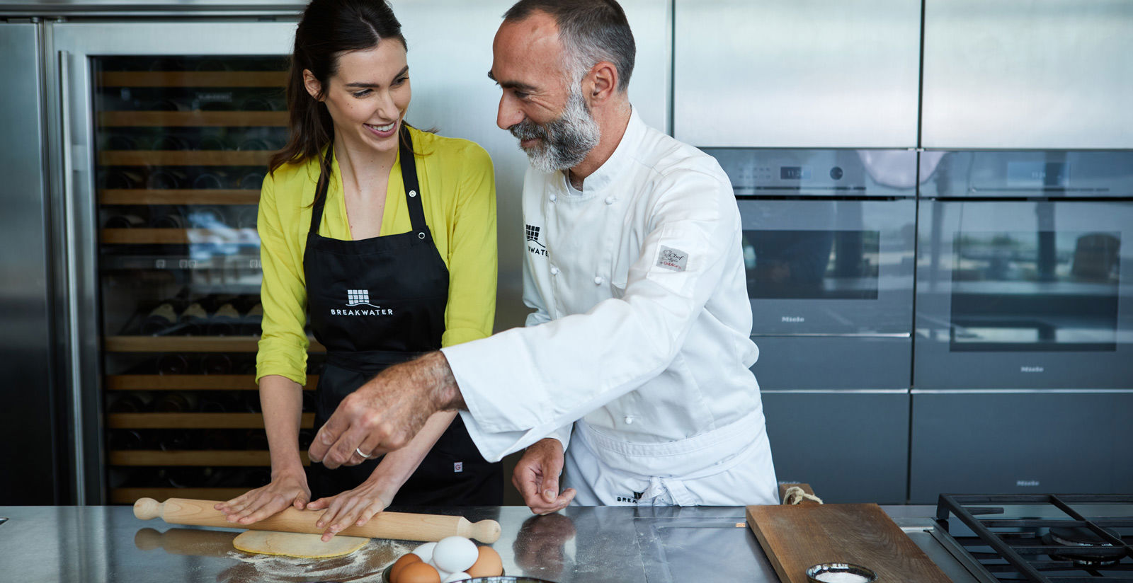 Book a cooking class at Breakwater Como