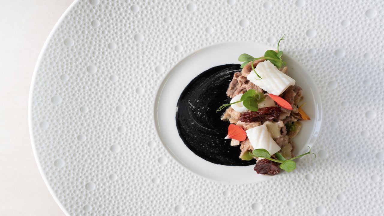 Try the Gourmet restaurants of Castel Monastero, near Siena